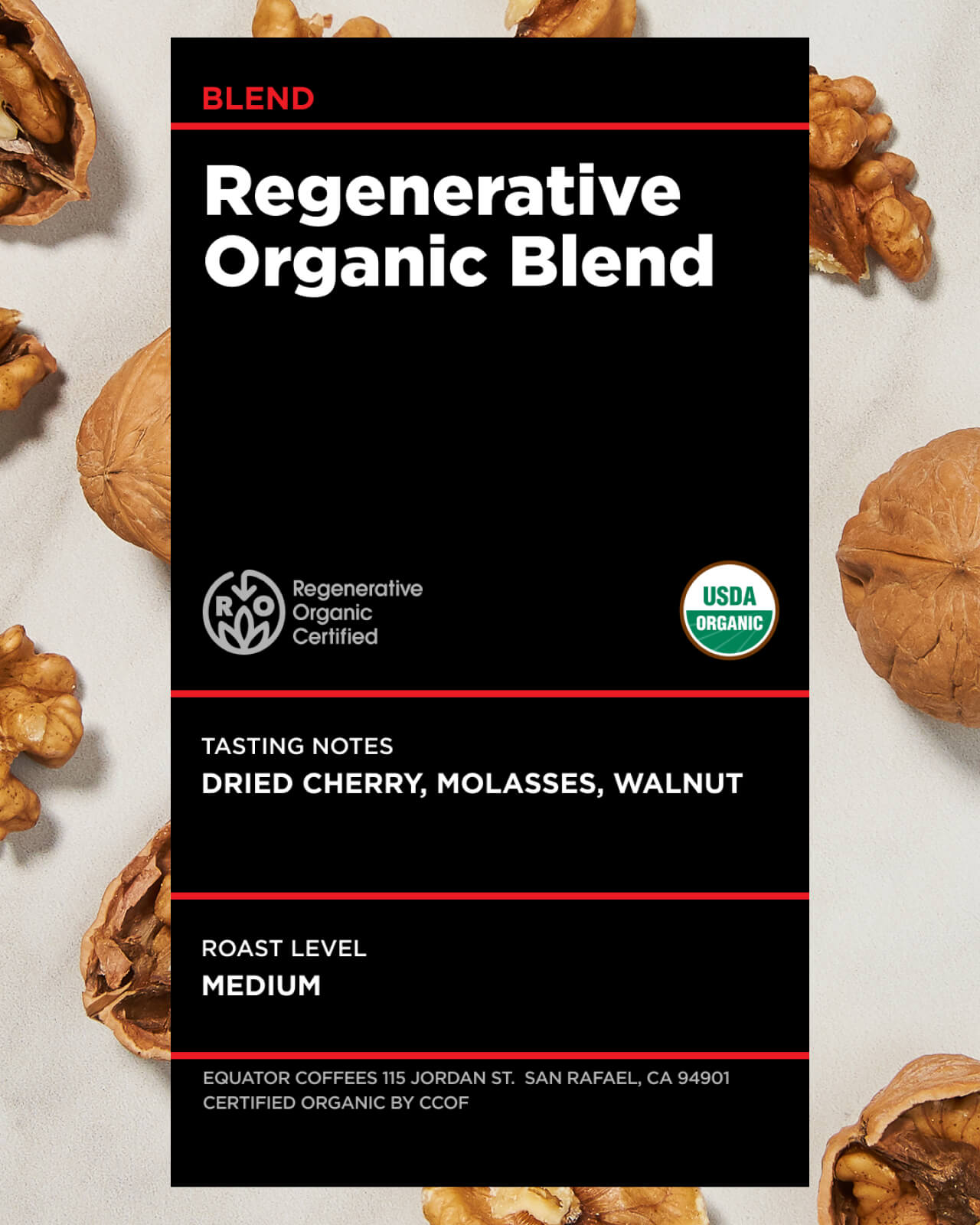 Regenerative Organic Blend | Equator Coffees